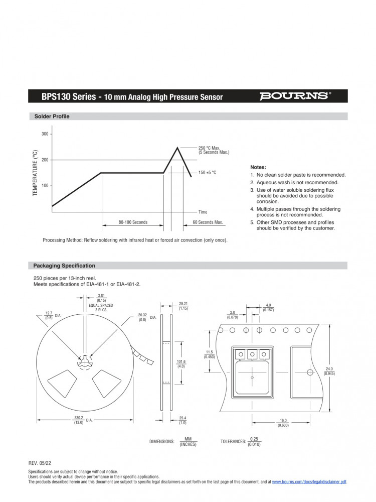 BPS130 datasheet page 4