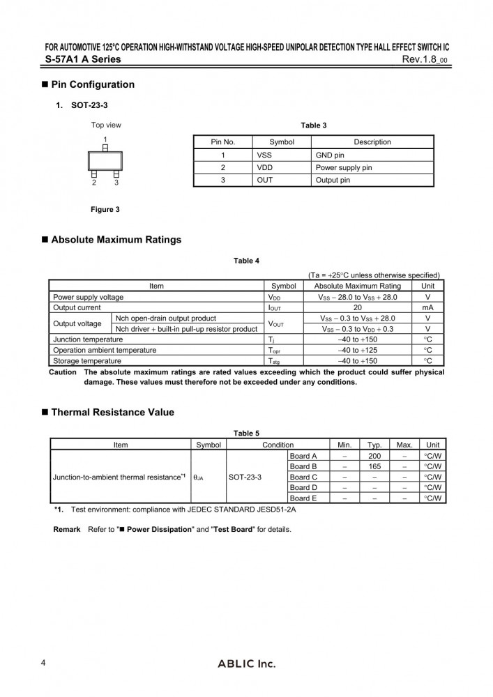 S-57A1 datasheet page 4