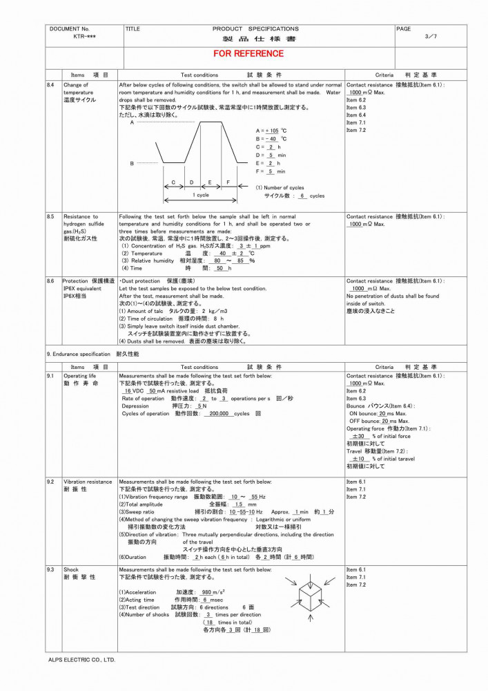 SKTRAAE010 technical document page 3