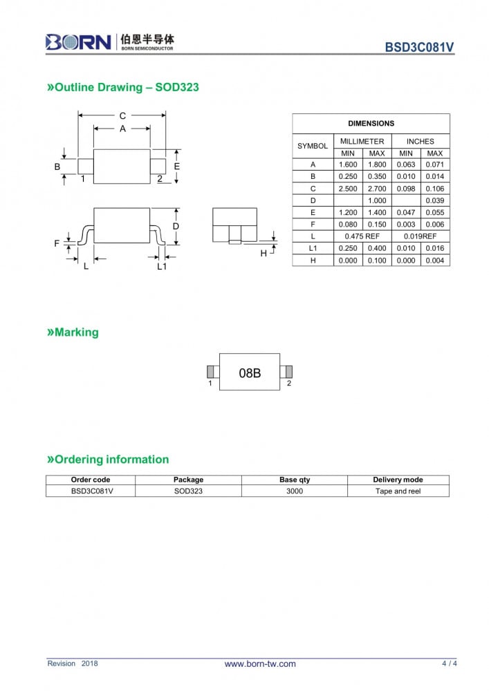 BSD3C081V datasheet page 4
