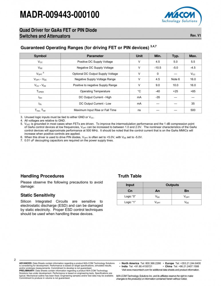 MADR-009443-0001TR technical document page 2