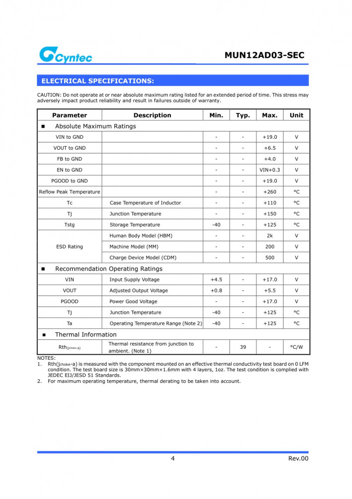 Technical document page 4