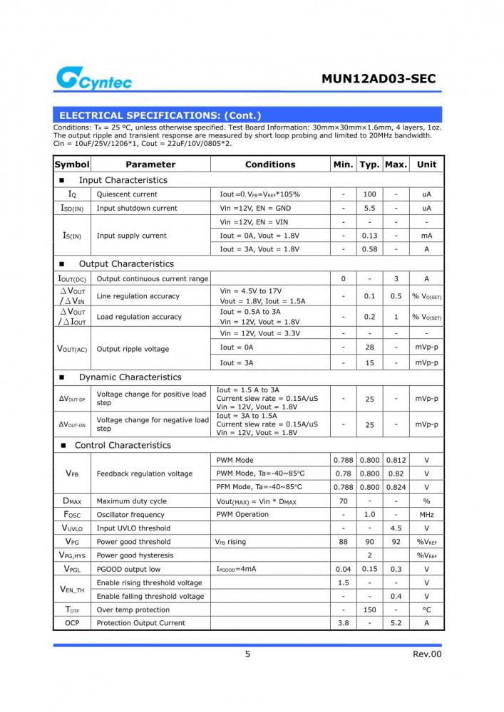 Technical document page 5