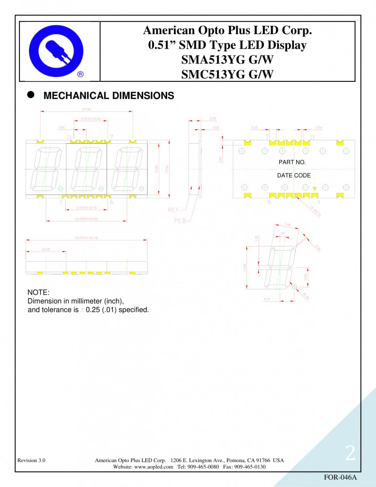SMC513YG datasheet page 2
