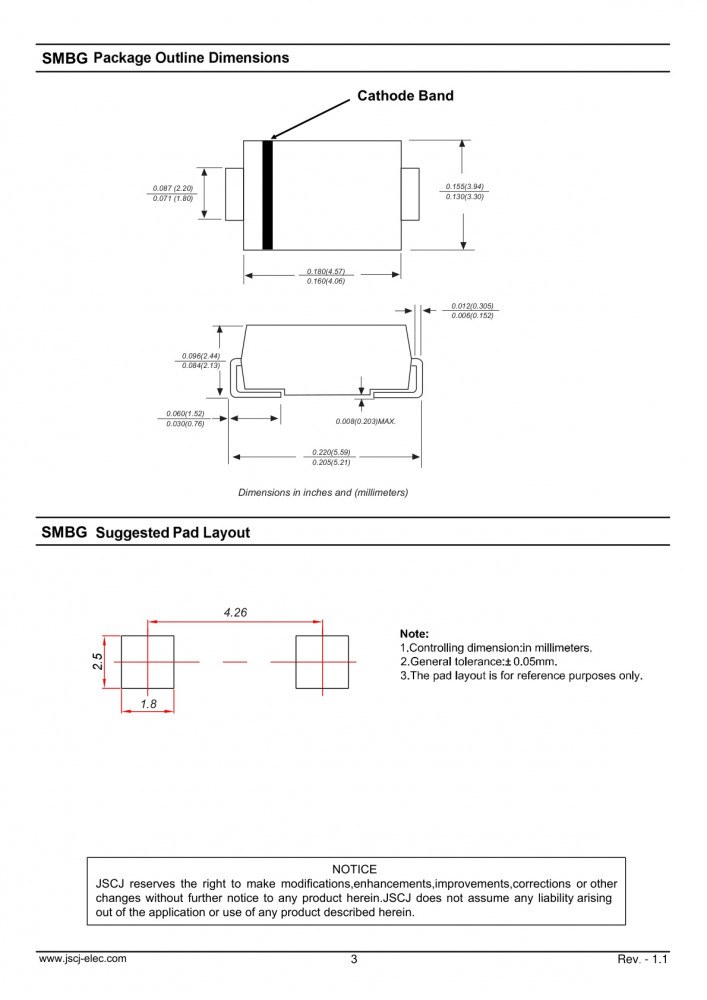 SS56L datasheet page 3