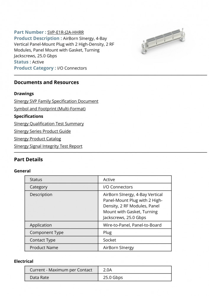SVP-E1R-J2A-HHRR technical document image, page 1