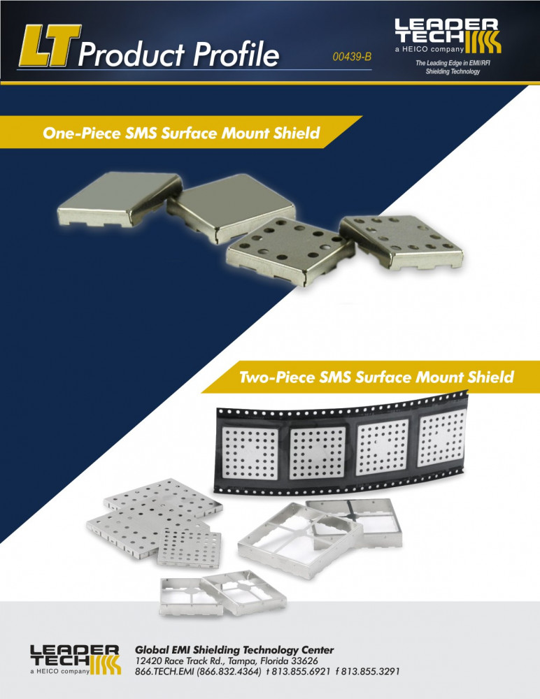 SMS surface-mount shield document page 1