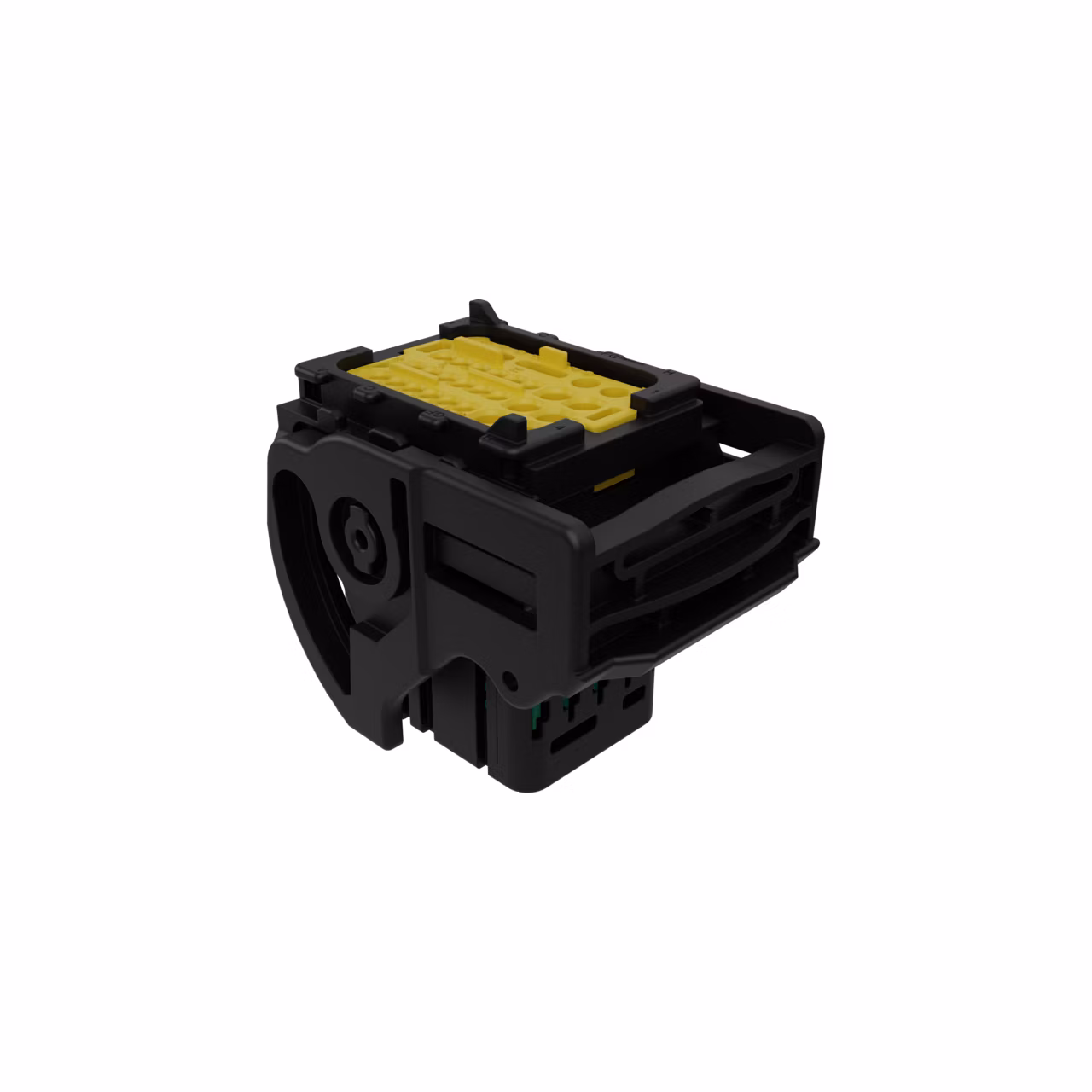 .635mm, 1.50mm, CMC Receptacle, 24 Circuits, Right Wire Output, Black Coding, Mat Sealed, Row 1 Closed for sale