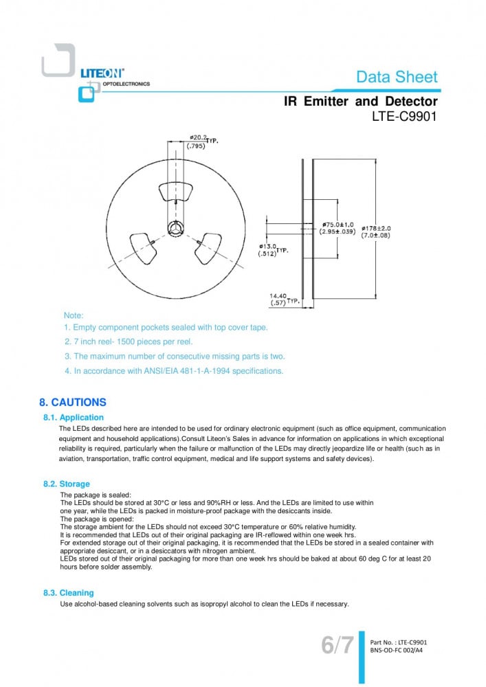 LTE-C9901 datasheet page 6
