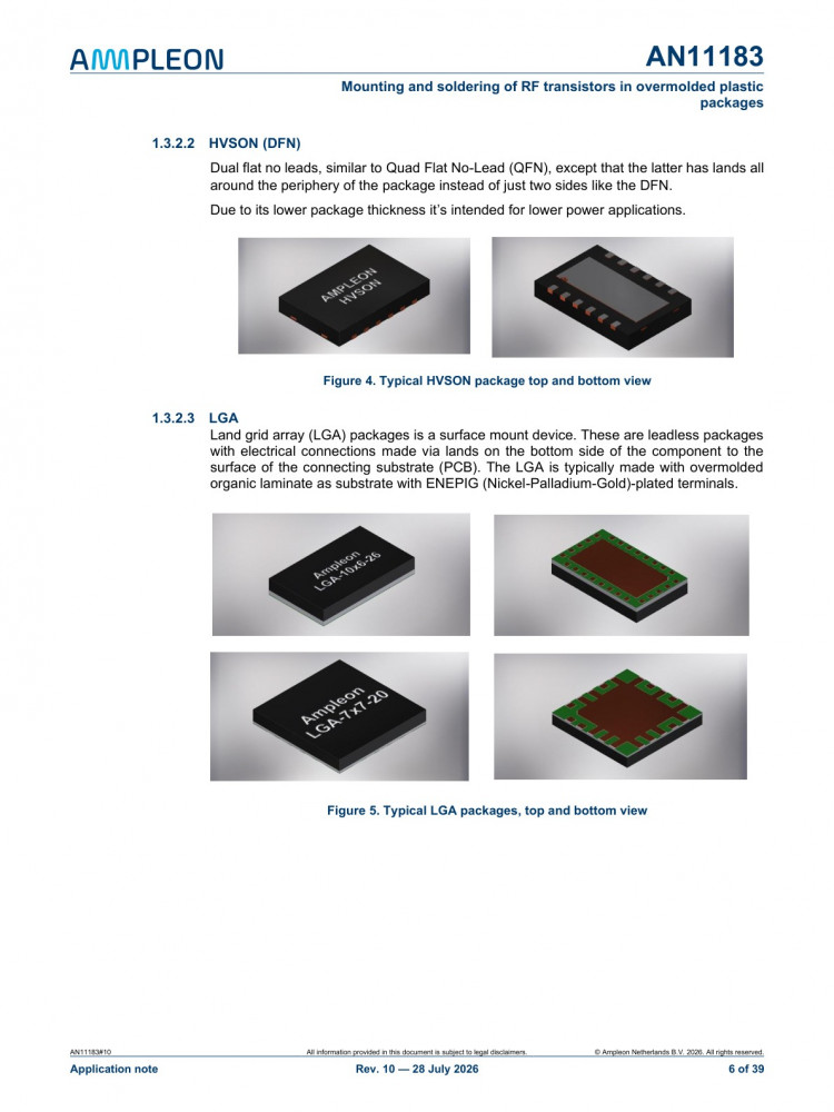 Ampleon mounting guideline document page 6