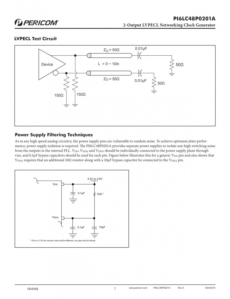PI6LC48P0201A datasheet page 7
