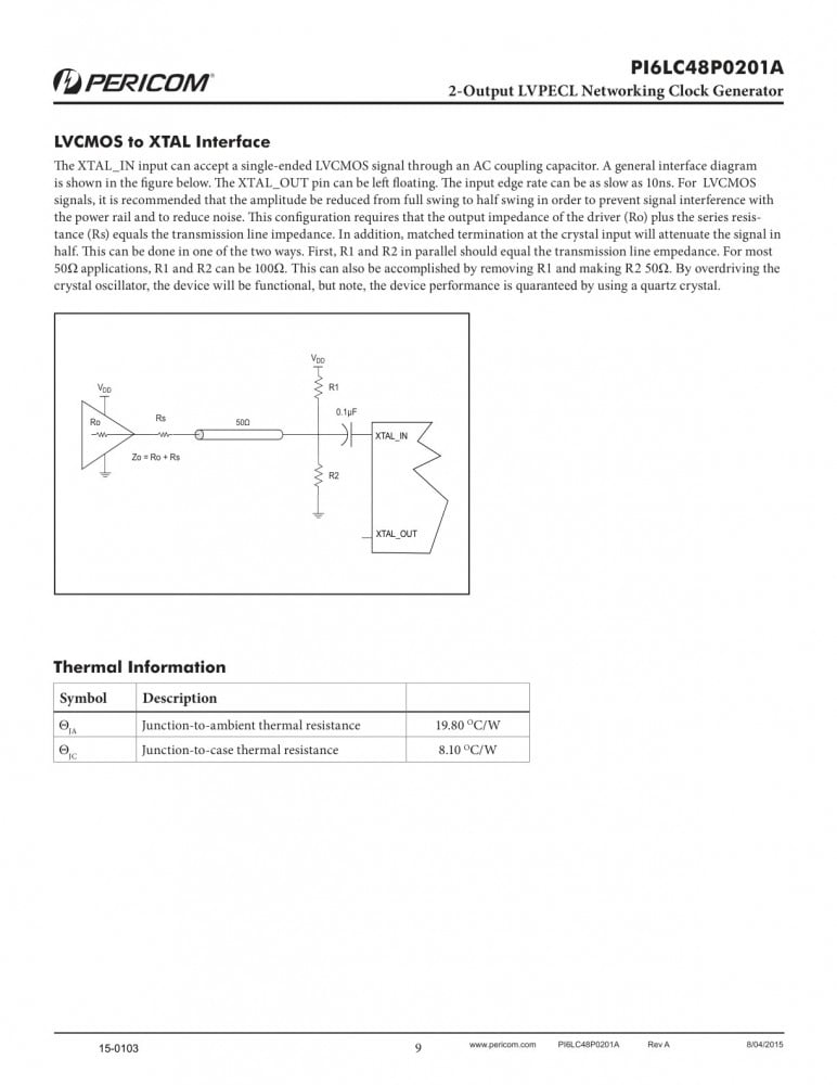 PI6LC48P0201A datasheet page 9