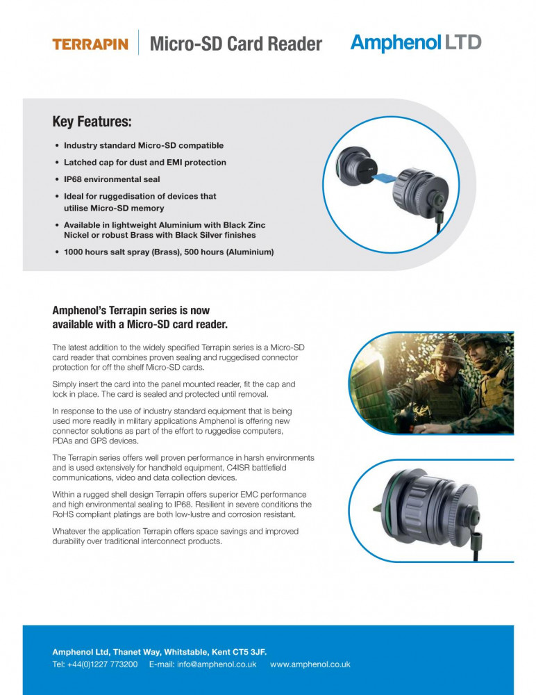 Terrapin Micro-SD reader technical document page 1