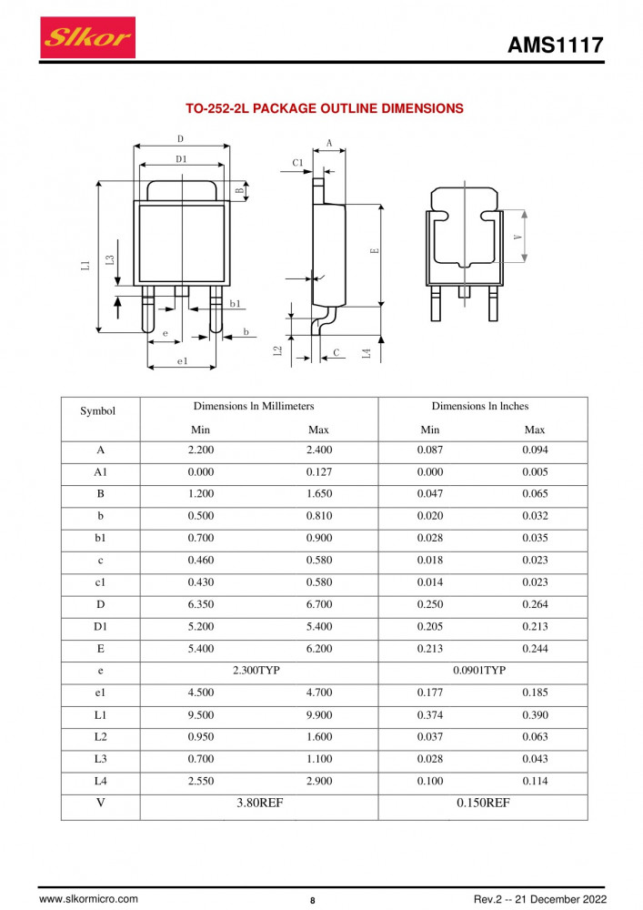 AMS1117-5.0 datasheet page 8