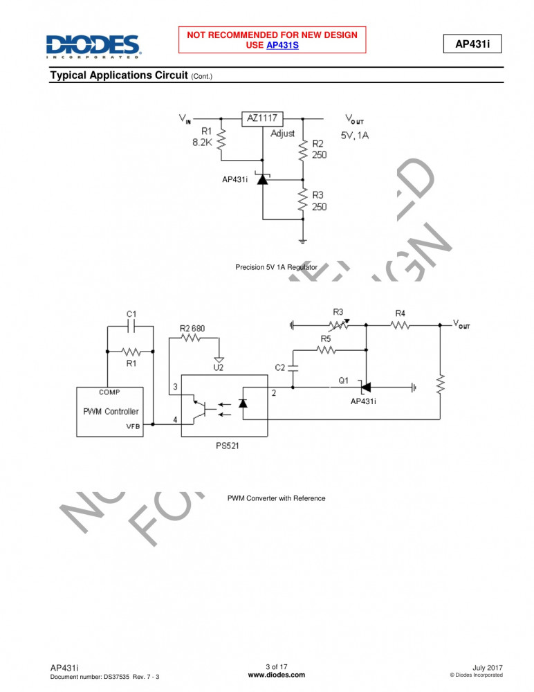 AP431i datasheet page 3