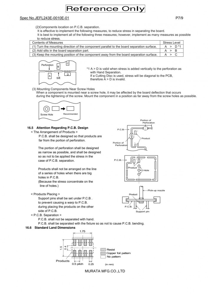 DLP2ADA series specification page 7