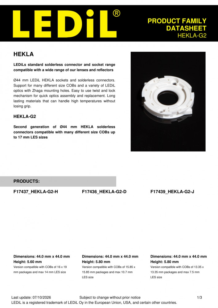 HEKLA-G2-I technical document image, page 1