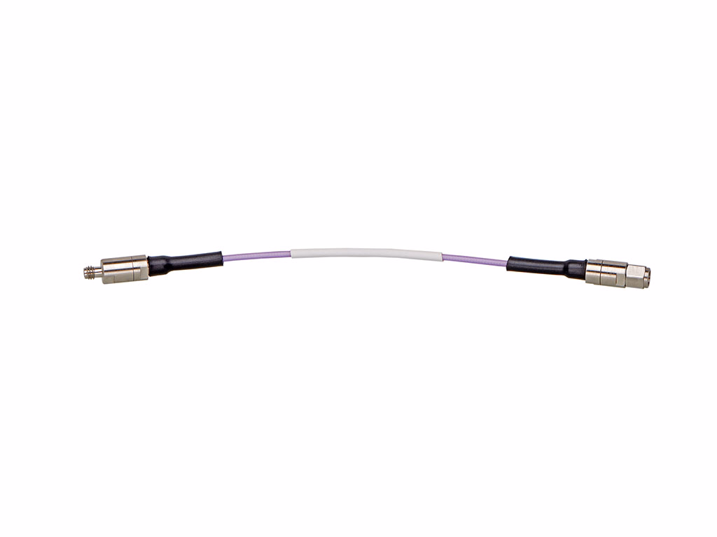 4.3 10 Straight Plug to 4.3 10 Straight Plug with Boot and Overmold on 1/2