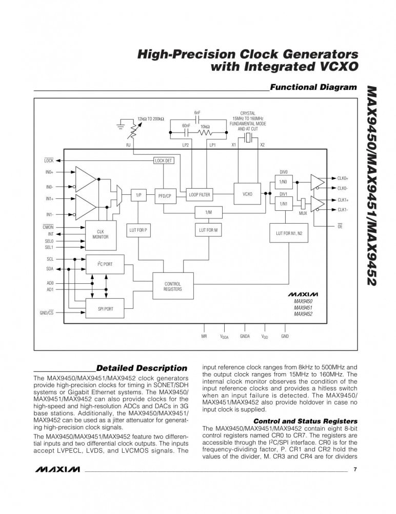MAX9451EHJ2 datasheet page 7