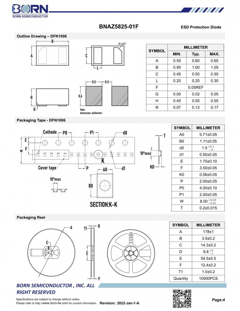 BNAZ5825-01F datasheet page 4