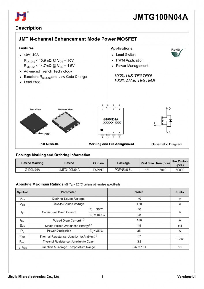 Technical document page 1