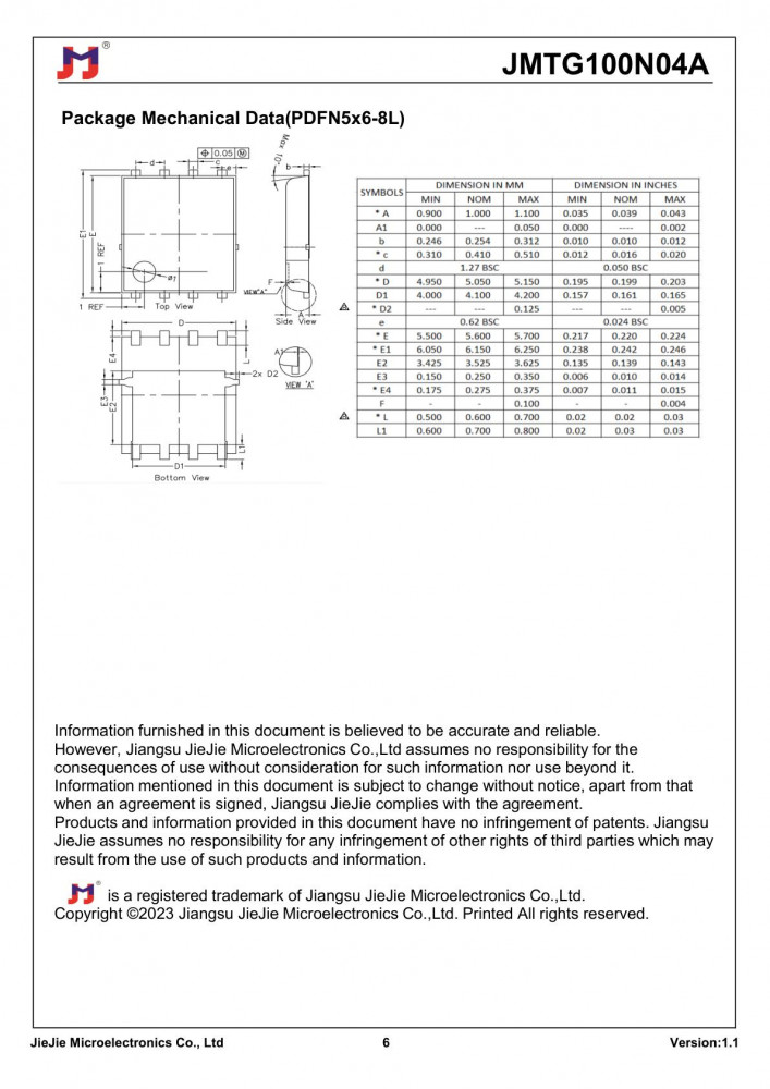 Technical document page 6