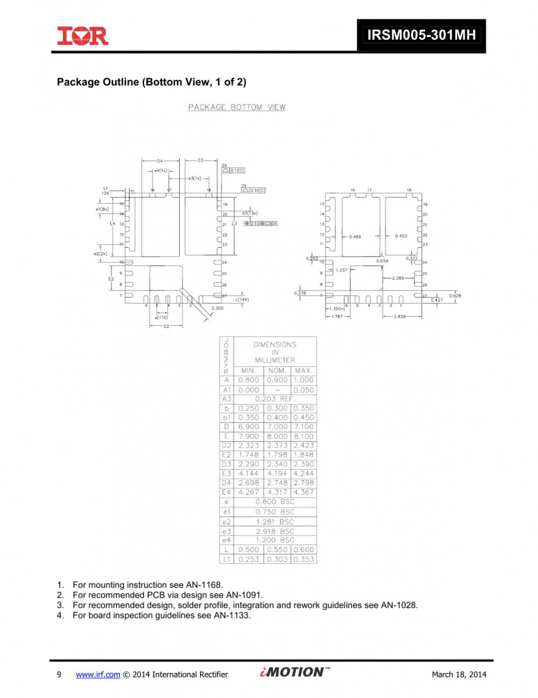 IRSM005-301MH datasheet page 9