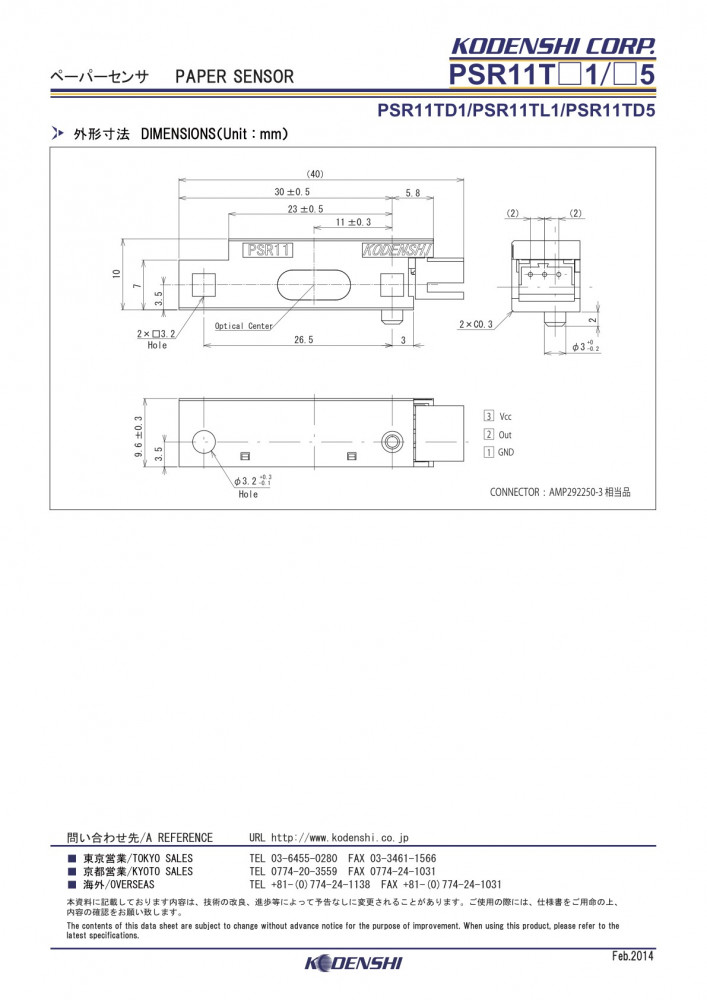 PSR11TD1 datasheet page 2