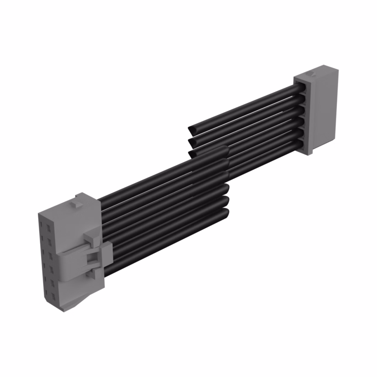 KK Plus 250-to-KK Plus 250 Off-the-Shelf (OTS) Cable Assembly, 2.50mm Pitch, Single Row, 150.00mm Length, 6 Circuits, Black for sale