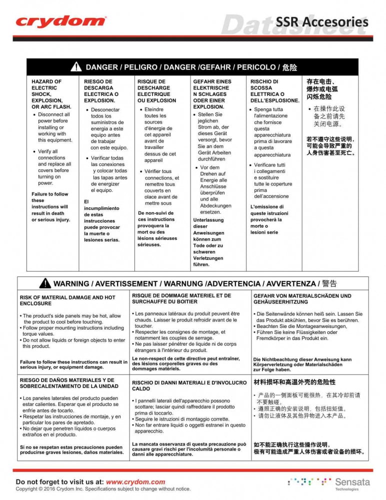 SSRC product documentation page 2