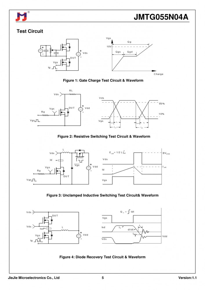 JMTG055N04A datasheet page 5