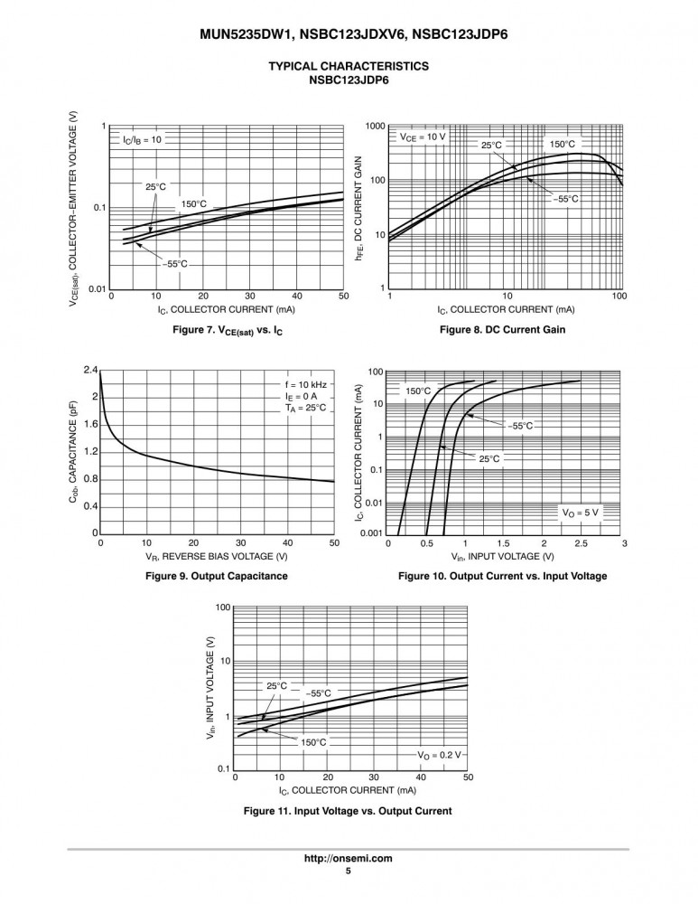 MUN5235DW1T1G datasheet page 5