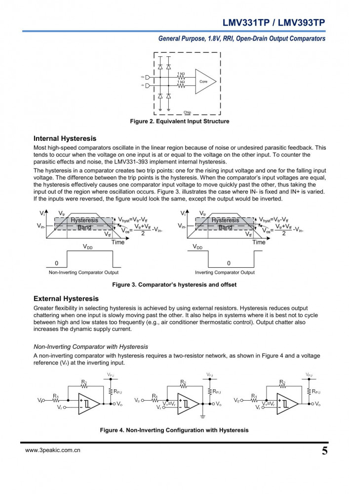 LMV331TP-TR datasheet page 5