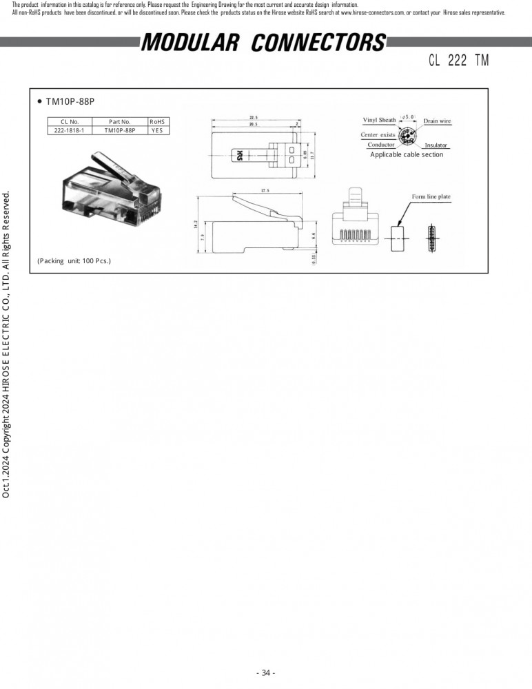 HRS TM30P-66P document page 4