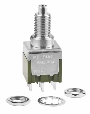 Bushing Mount Miniature Pushbutton for sale