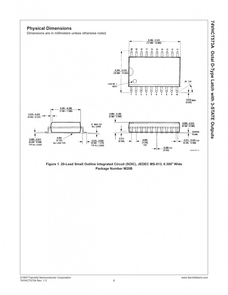 74VHCT573A datasheet page 7