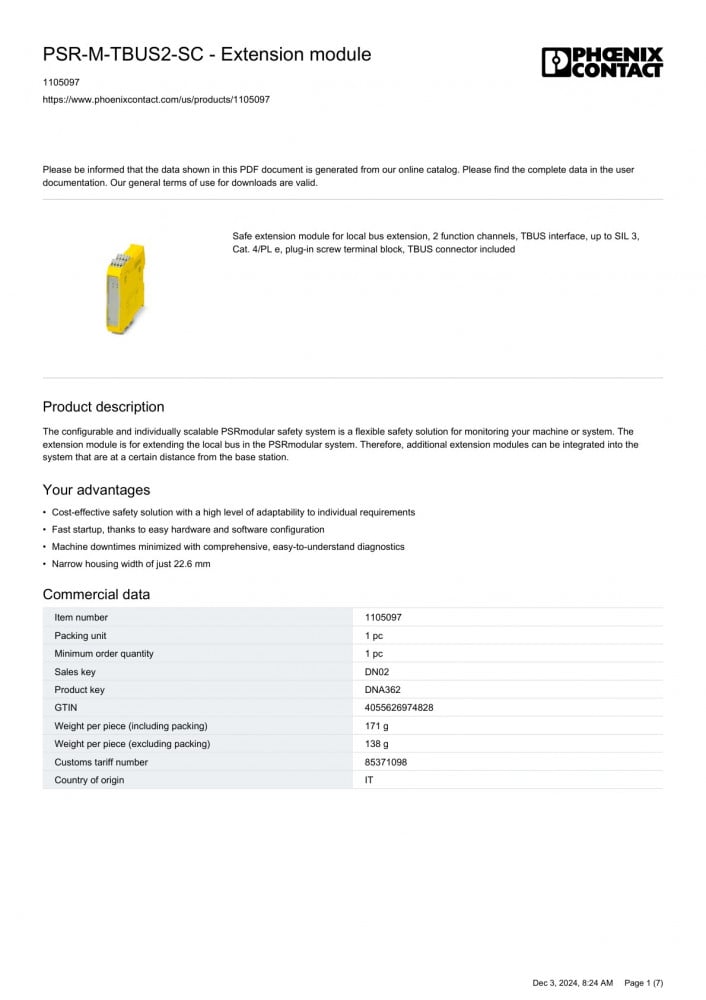 1105097 technical document page 1