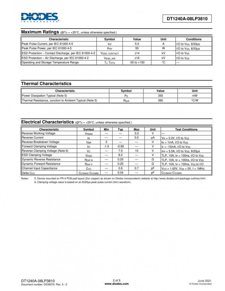 DT1240A-08LP3810-7 datasheet page 2