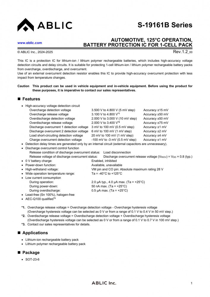 S-19161B document page preview 1