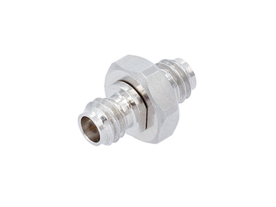 DIN 1.0/2.3 (41626), Jack, Right-Angle, PCB Receptacle, Through Hole, Brass Body, Gold (Au) Plated, With Snap Ring, Tray, 50 Ohms