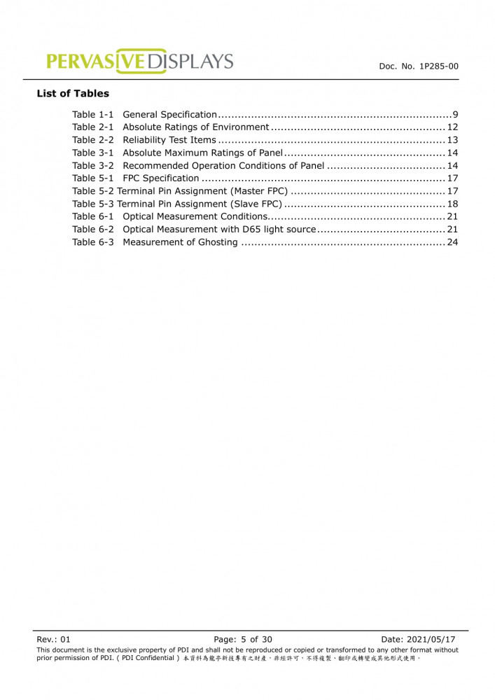 E2969JS0B1 specification page 5