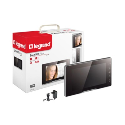 7'' hands-free additional indoor unit for ONE family color video door entry kit - 7'' hands-free color video display
