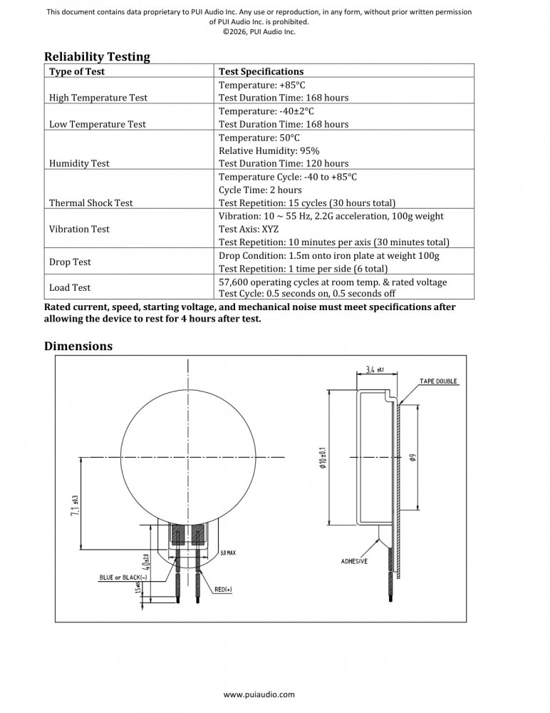 HD-EMC1003-LW40-R datasheet page 3