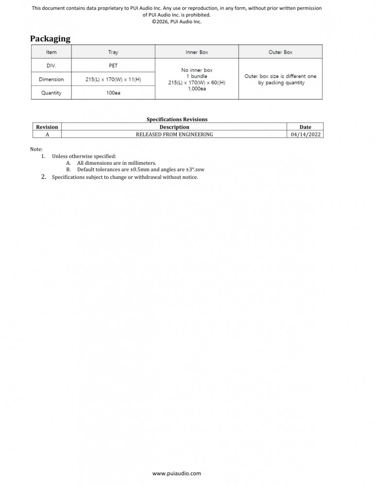 HD-EMC1003-LW40-R datasheet page 4