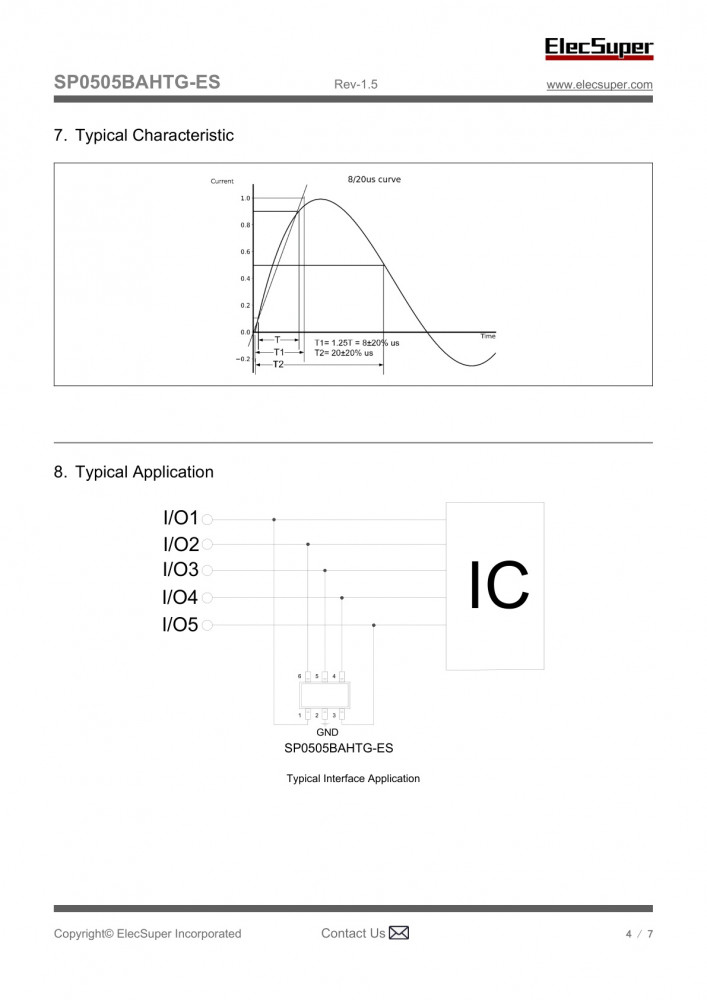 SP0505BAHTG-ES datasheet page 4