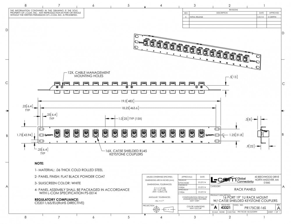 PR175C5E-16S technical document