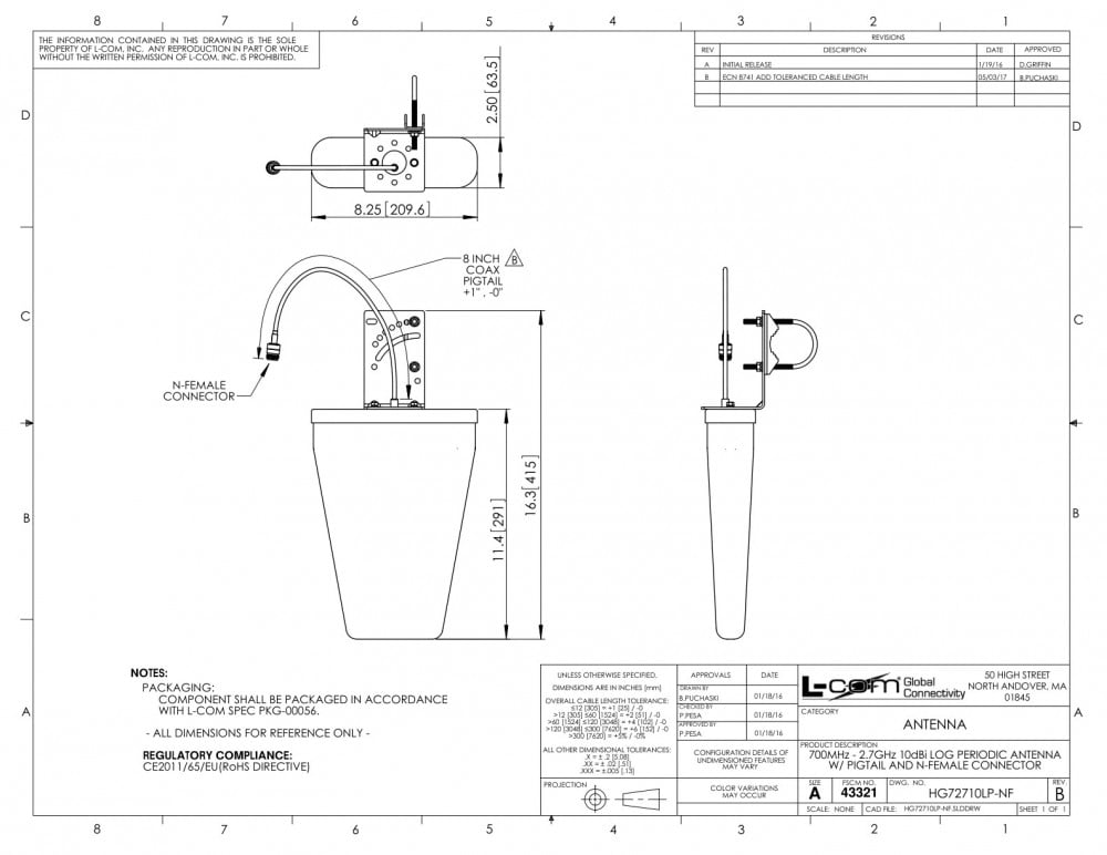 HG72710LP-NF technical document page