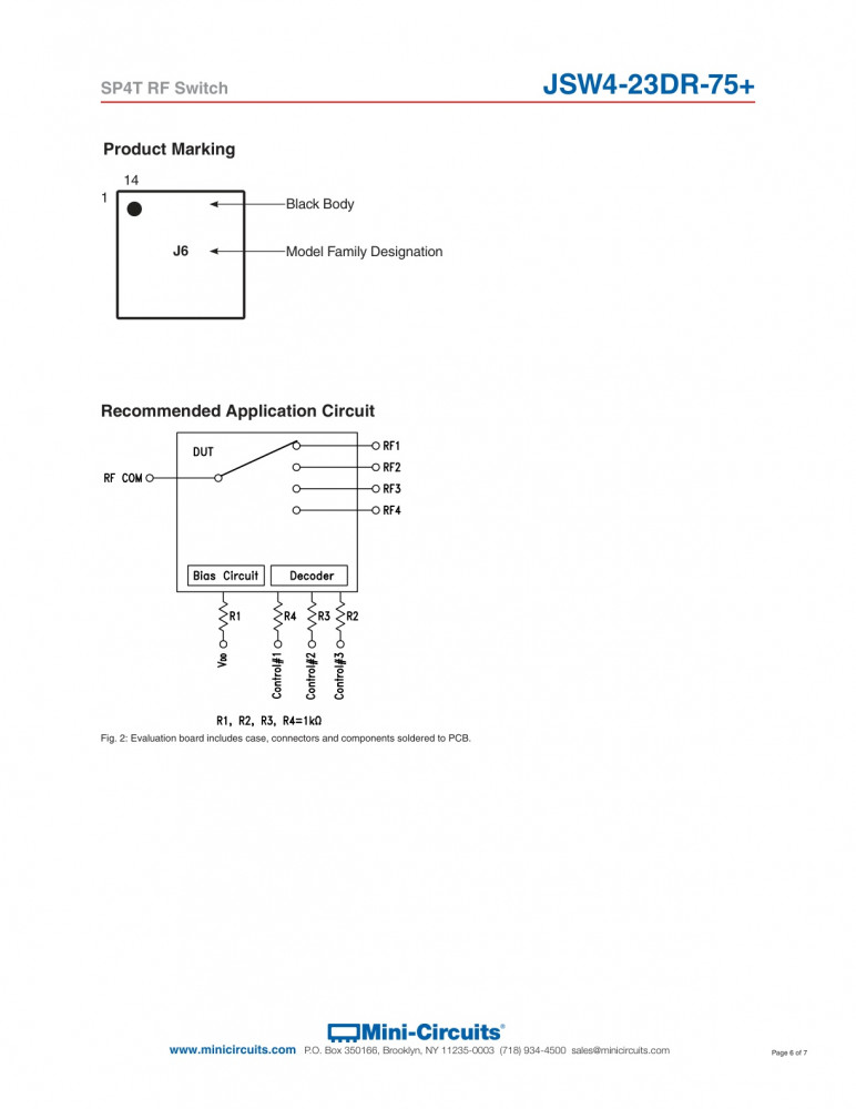 JSW4-23DR-75+ datasheet page 6