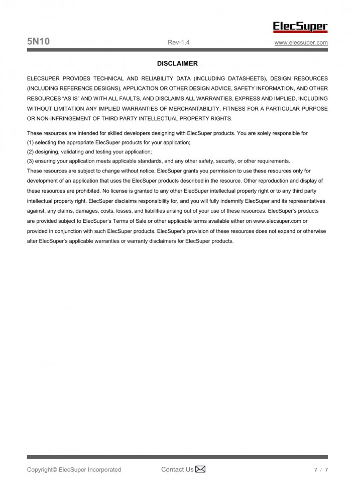 5N10 datasheet page 7