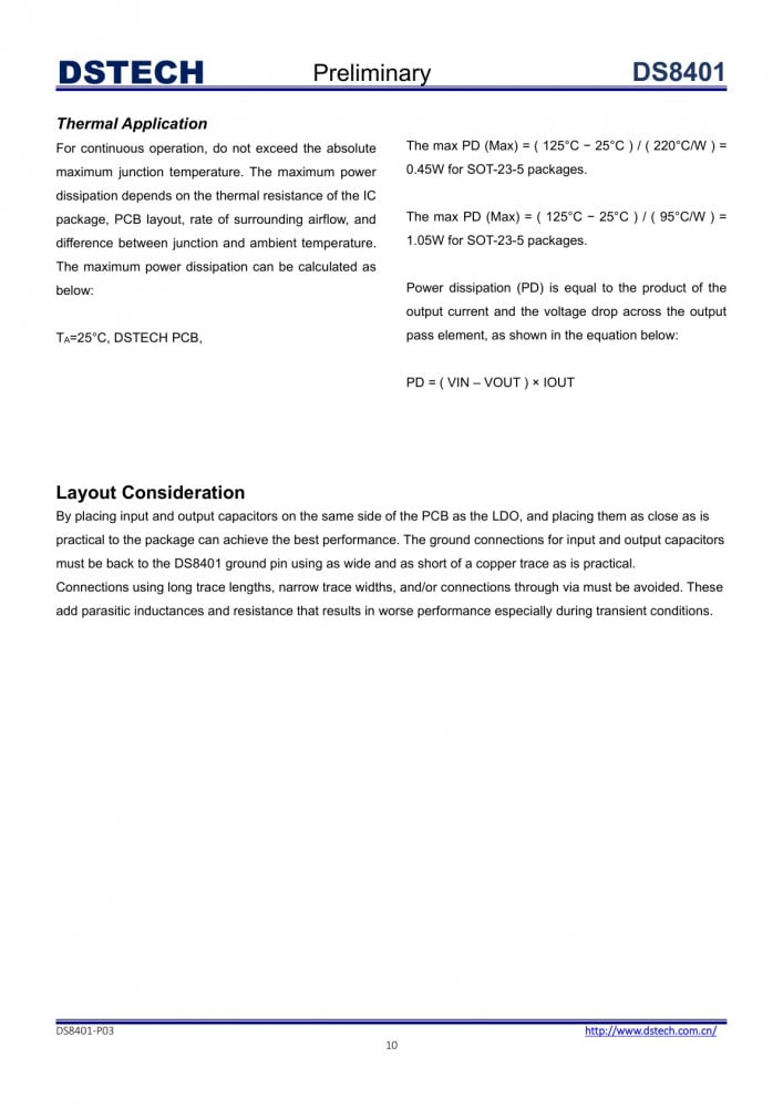 DS8401 datasheet page 10